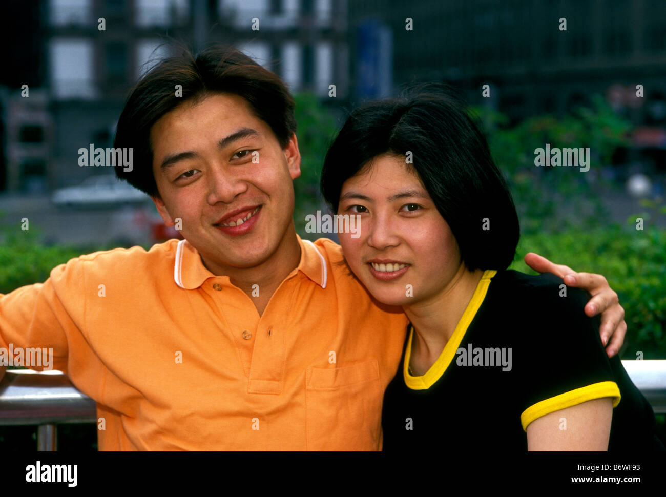 Portrait friendly chinese man sitting hi-res stock photography and ...