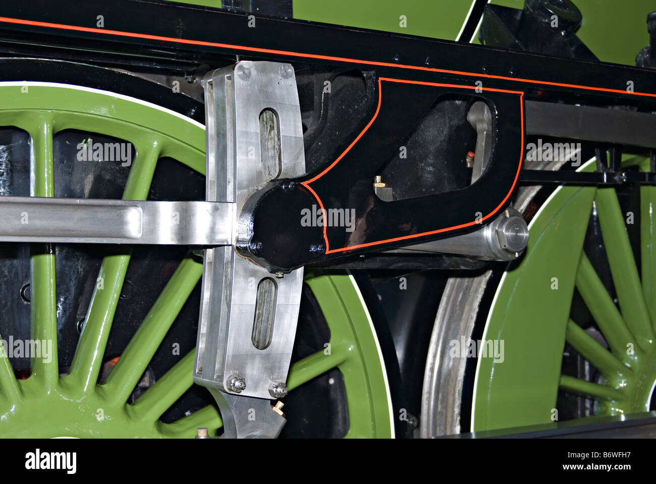 The expansion link on the new A1 Steam Locomotive 'Tornado' Stock Photo ...