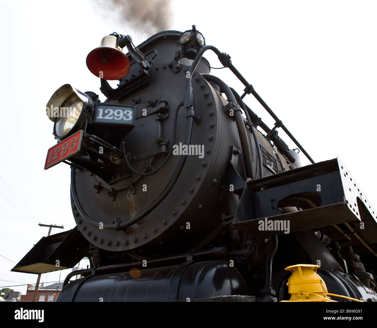 Close up of a steam locomotive Stock Photo - Alamy
