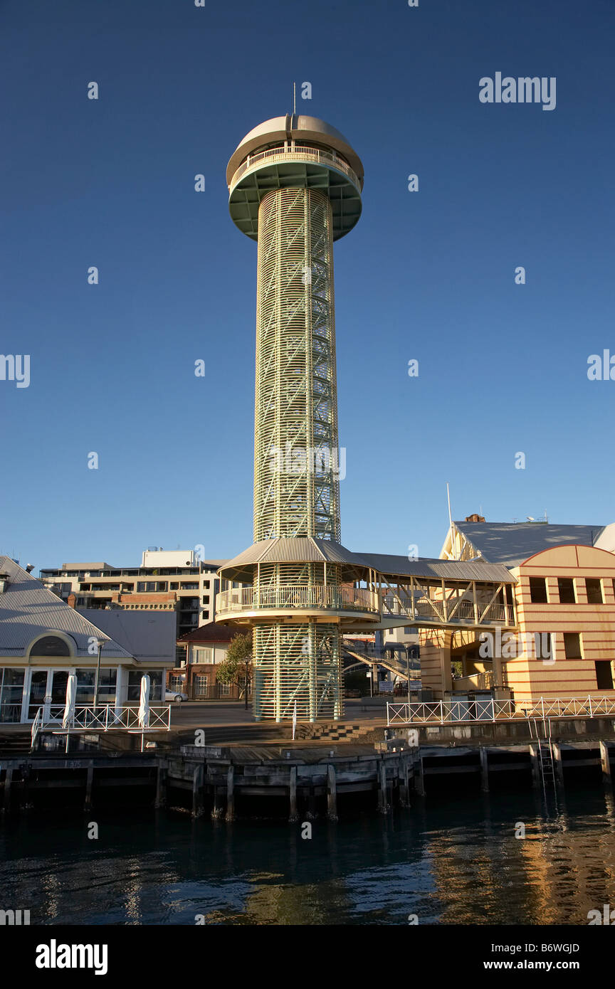 Queens Wharf Tower Newcastle New South Wales Australia Stock Photo - Alamy