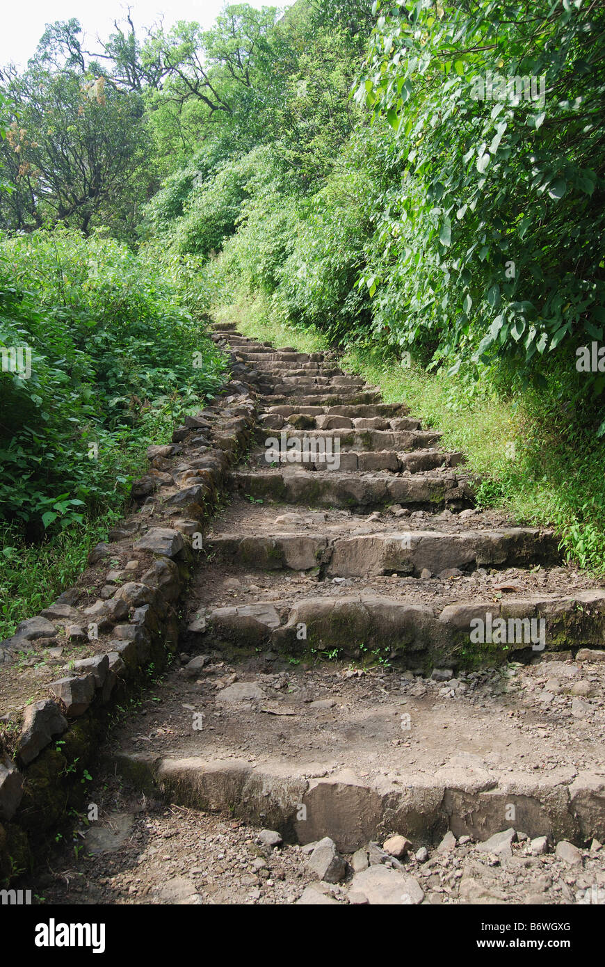 Way to fort Lohagad, Malavali, Maharashtra Stock Photo - Alamy
