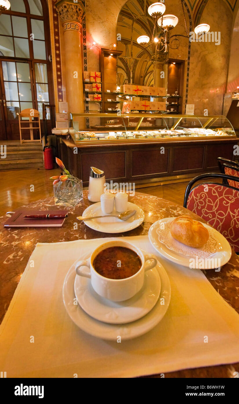 Goulash soup in Cafe Central, Vienna, Austria Stock Photo - Alamy
