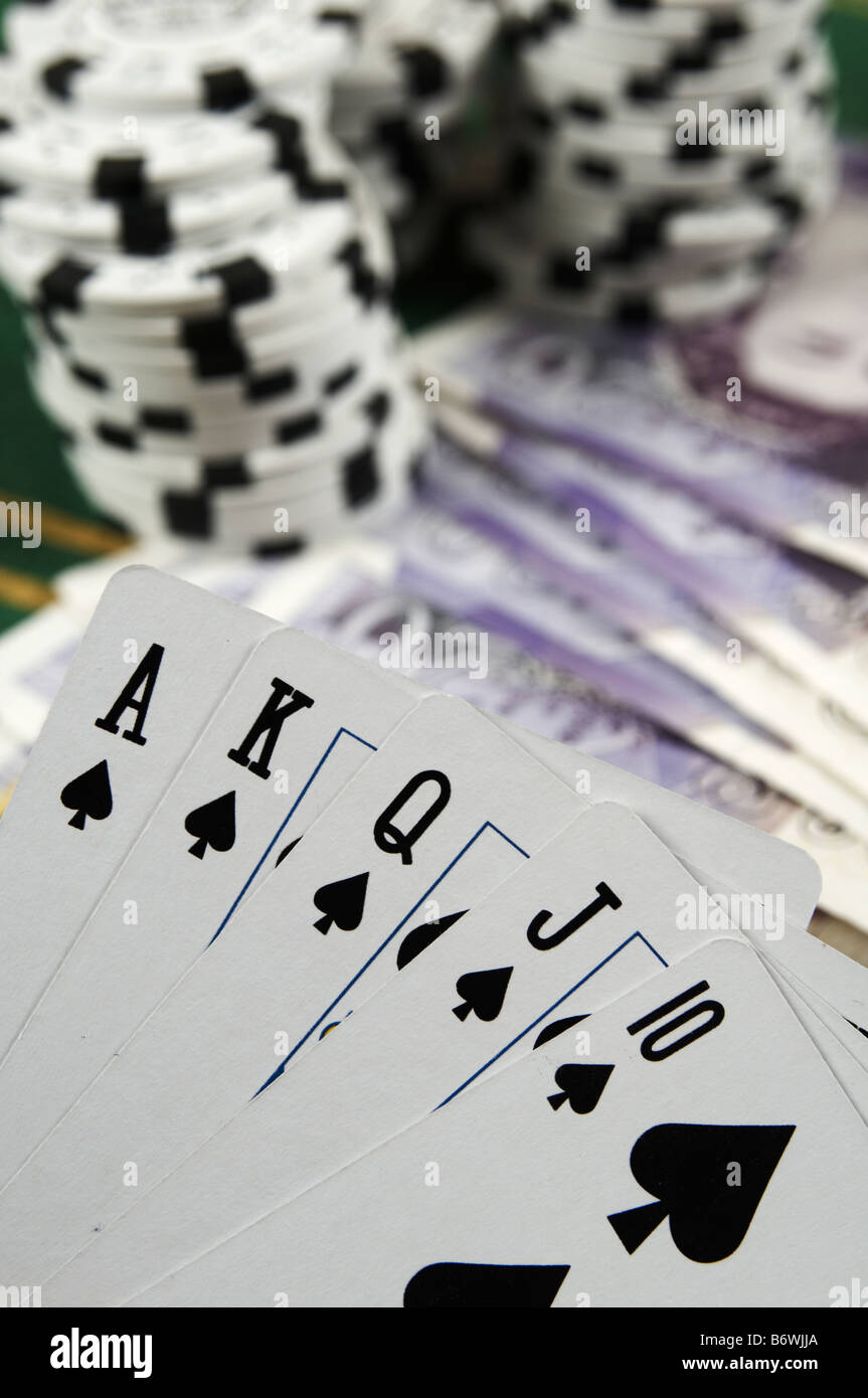 Poker card texture hi-res stock photography and images - Alamy