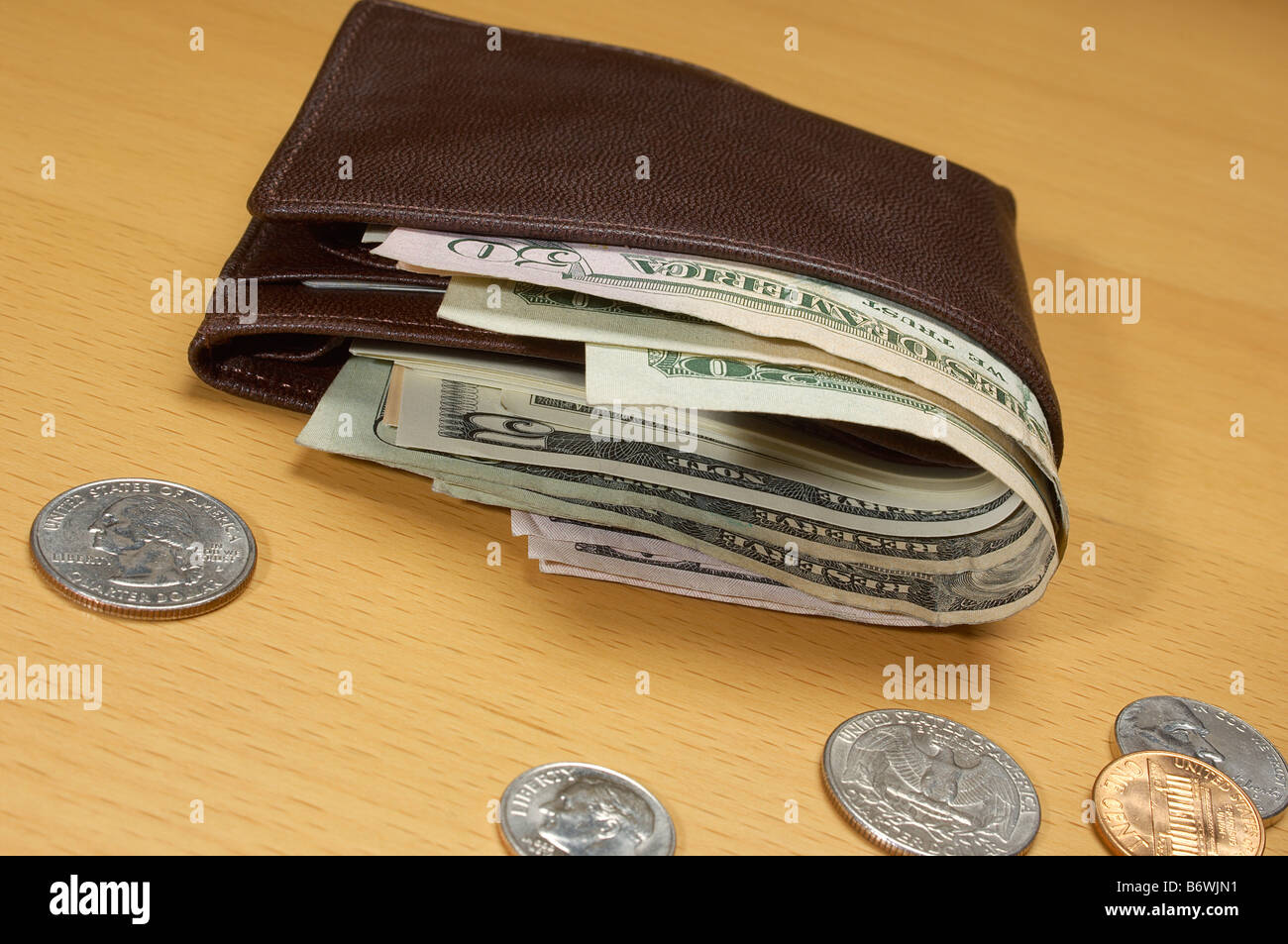 Money wallet change hi-res stock photography and images - Alamy