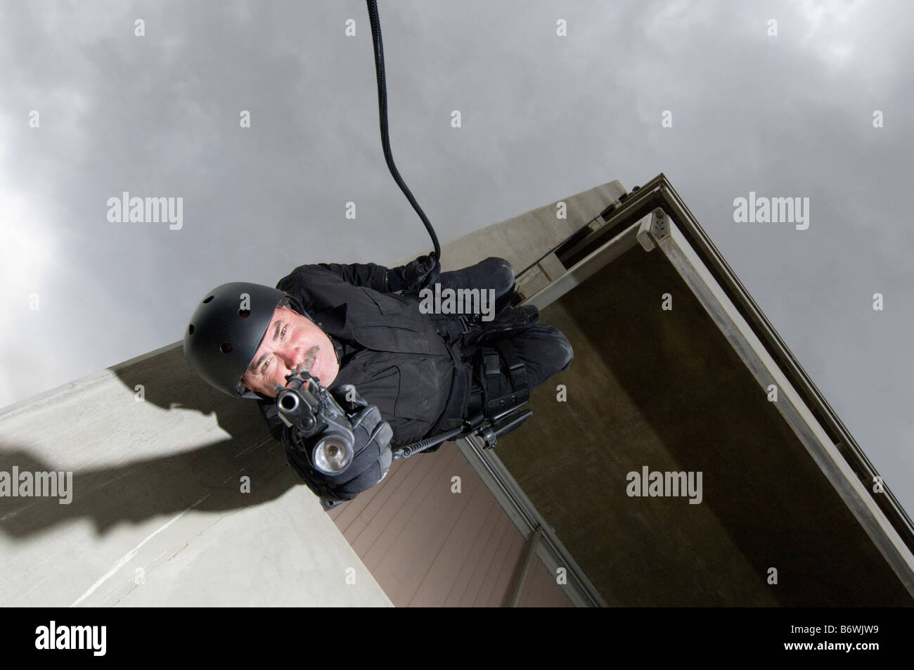 Rappel building hi-res stock photography and images - Alamy