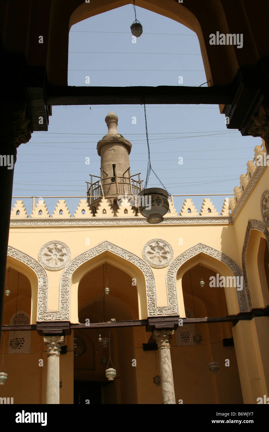 Mosque Al-Aqmar in Cairo Stock Photo - Alamy