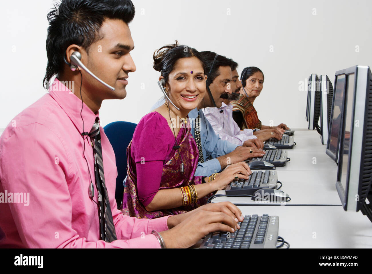 Customer Service Reps in Call Center Stock Photo - Alamy Customer Service Reps in Call Center Stock Photo - Alamy