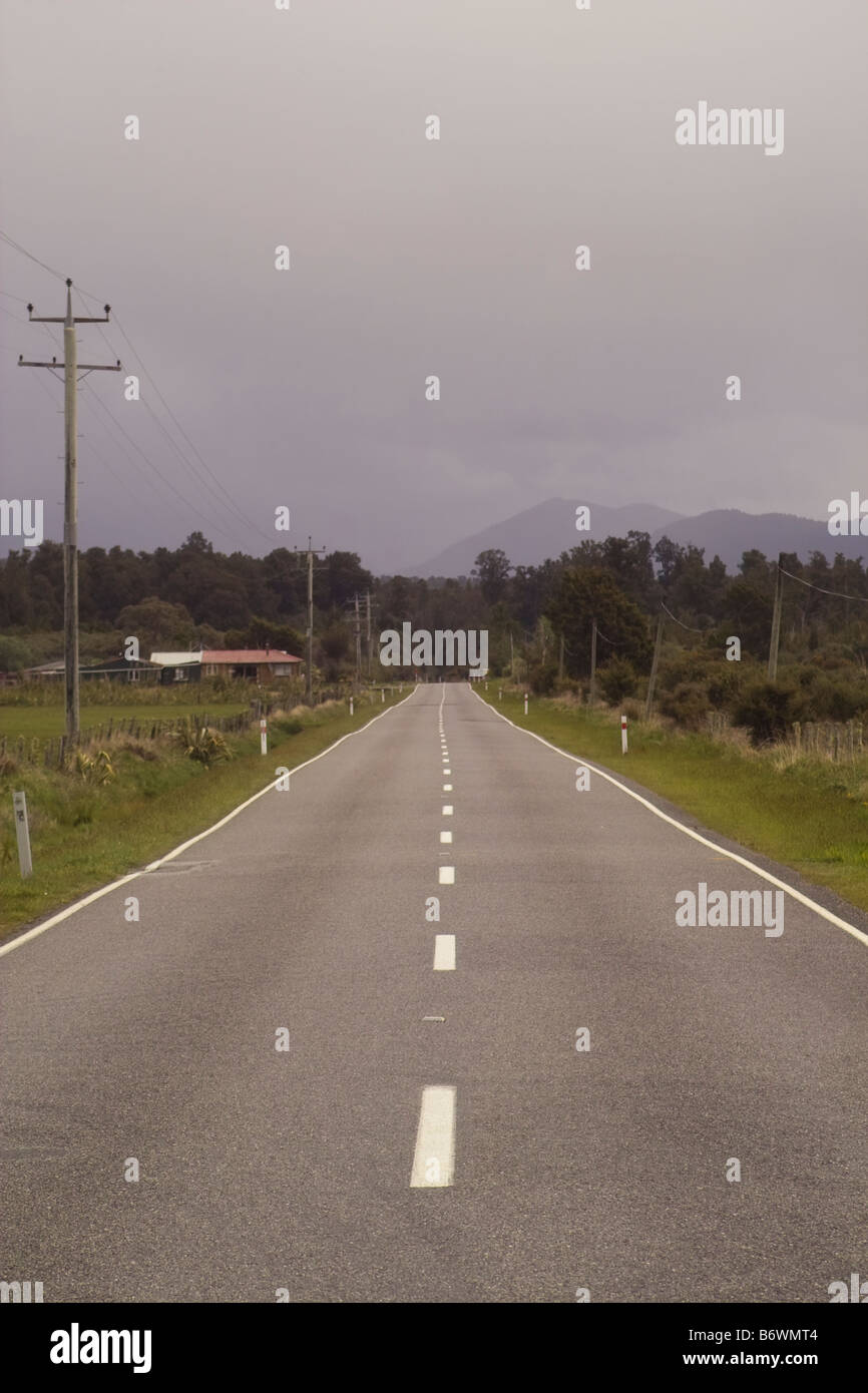 The Endless Road Stock Photo - Alamy