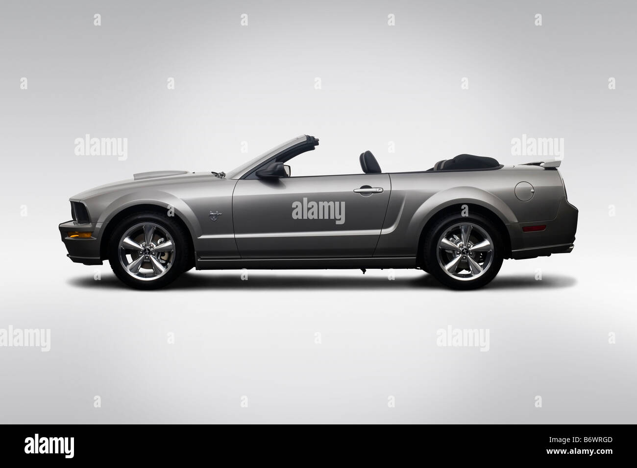 2009 Ford Mustang GT Premium in Silver - Drivers Side Profile Stock ...