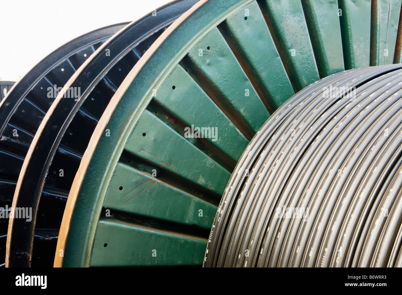 Cable drum hi-res stock photography and images - Alamy