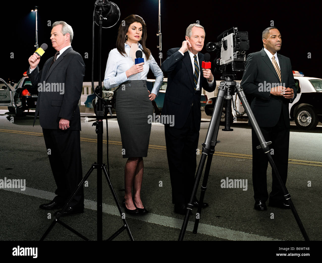 Female presenters hi-res stock photography and images - Alamy