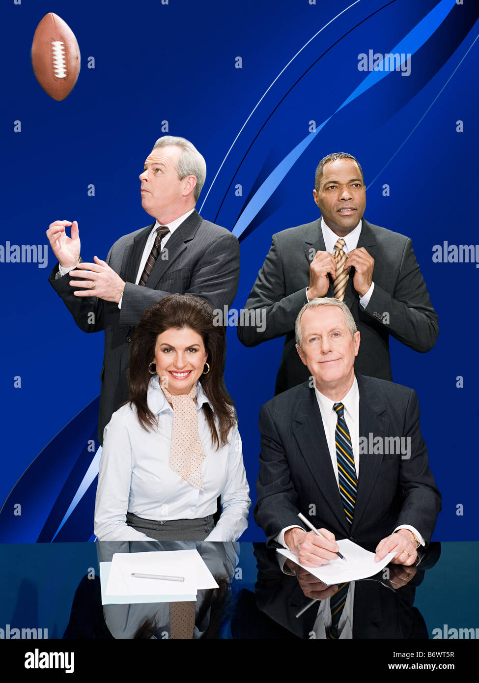 Female presenters hi-res stock photography and images - Alamy