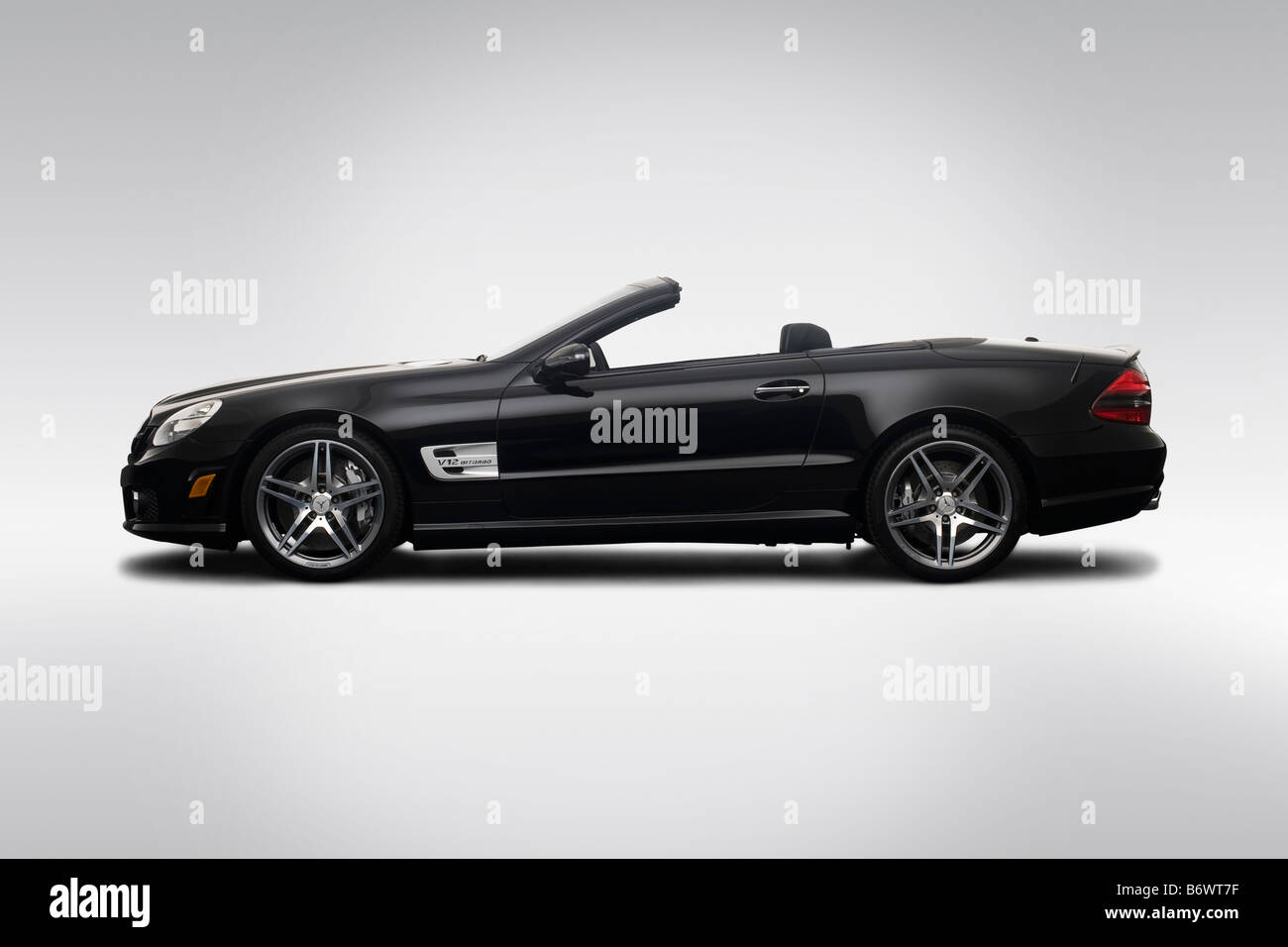 2009 Mercedes-Benz SL-Class SL65 AMG in Black - Drivers Side Profile ...