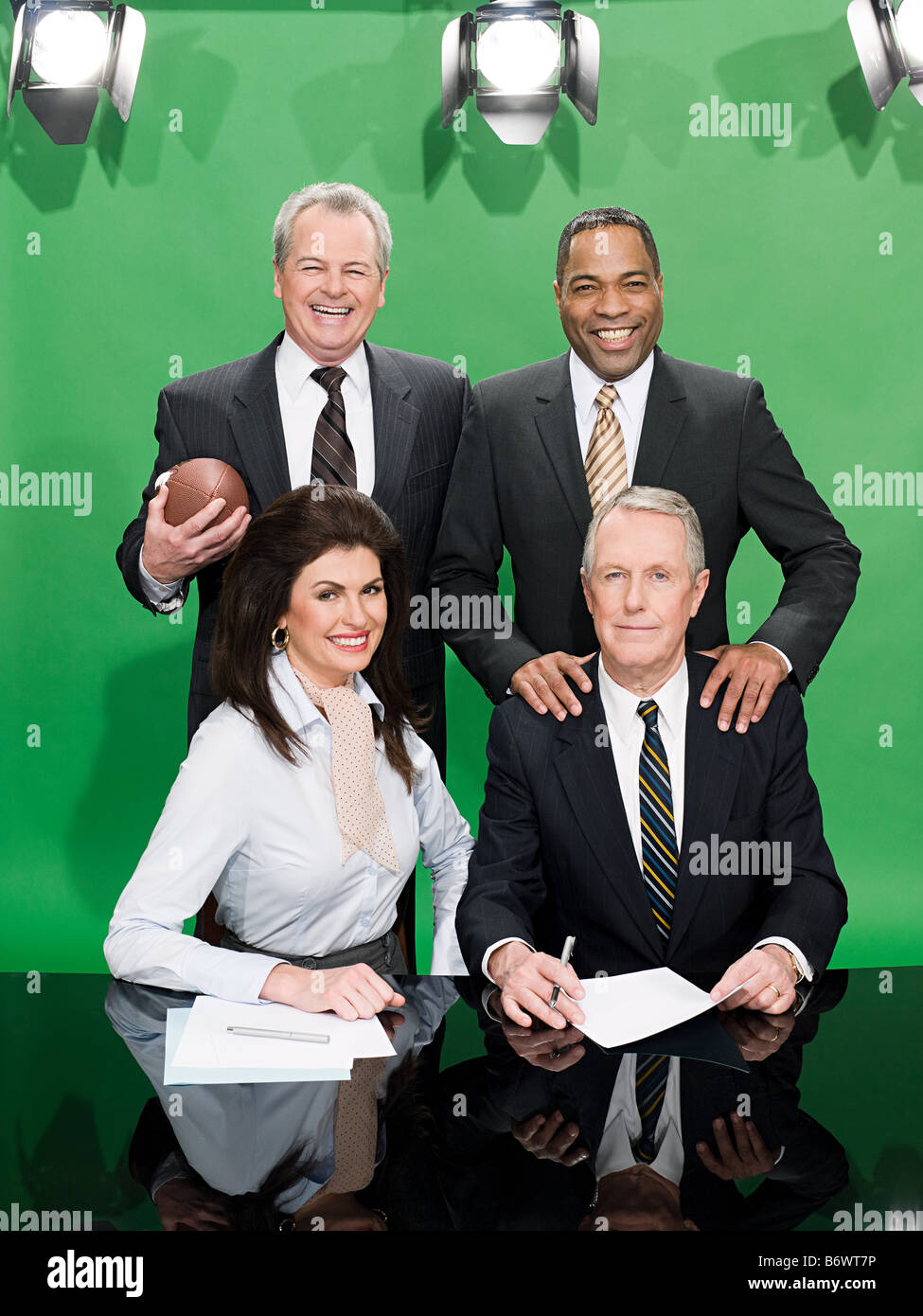 Female tv presenters hi-res stock photography and images - Alamy