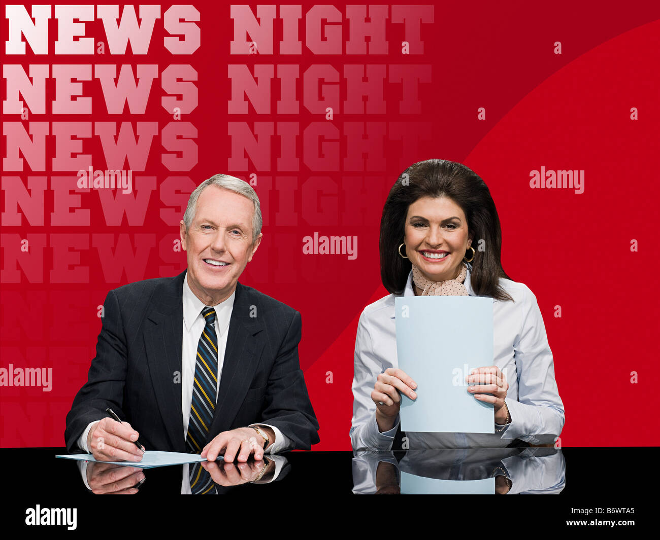 Presenters desk hi-res stock photography and images - Alamy