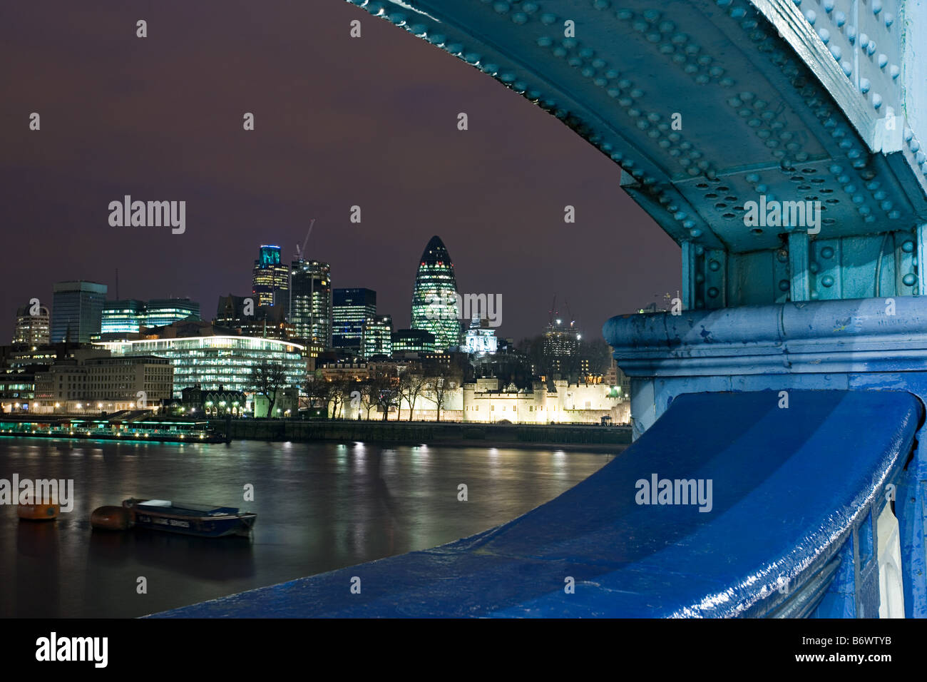 View from tower bridge Stock Photo - Alamy