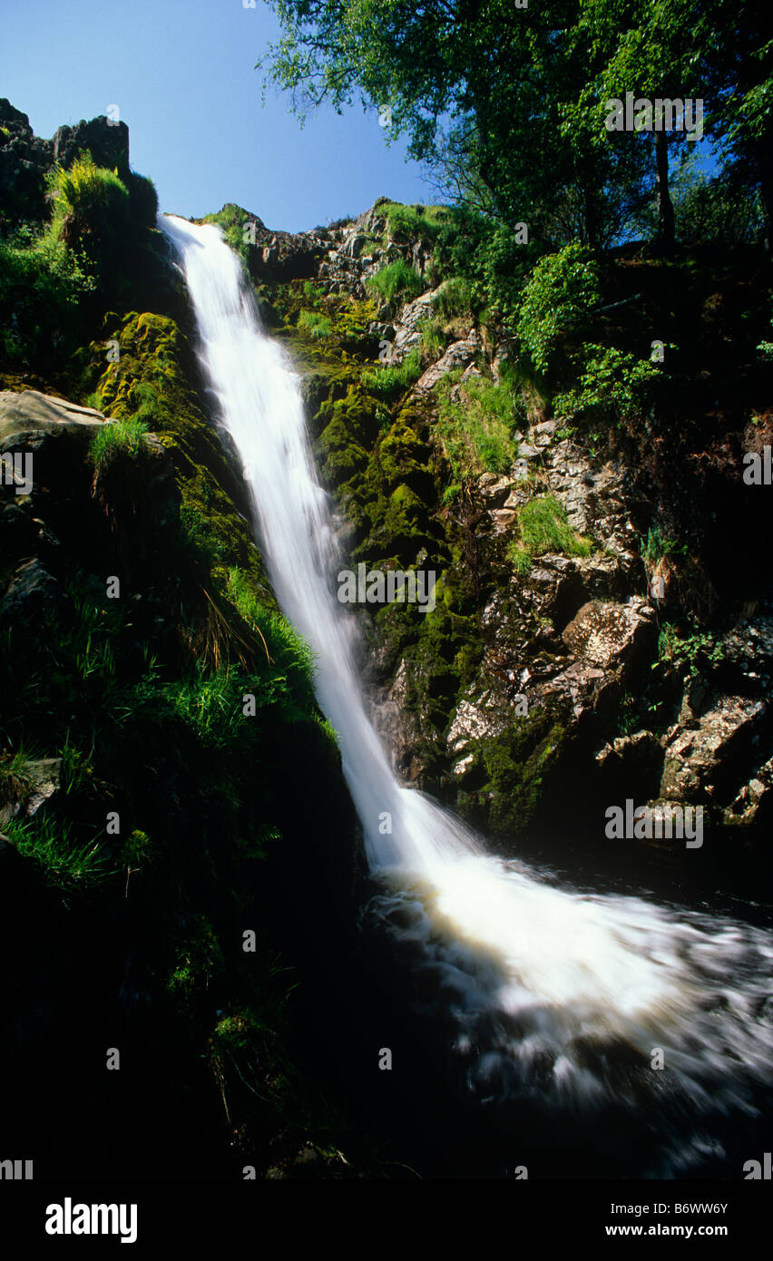 Linhope Spout Waterfall, Beamish Valley near Ingram, Northumberland ...