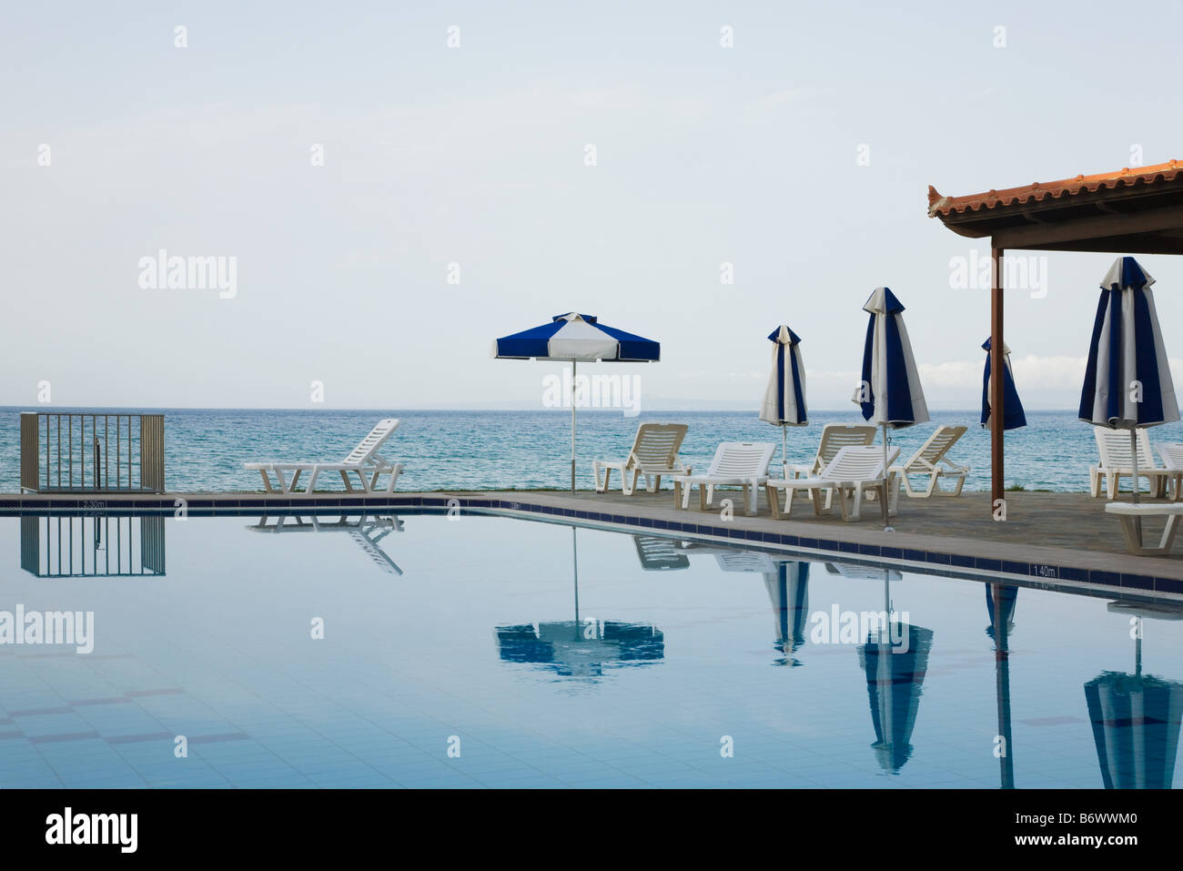 Swimming pool near the sea Stock Photo - Alamy