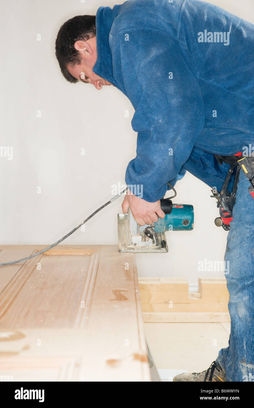 Using a sander hi-res stock photography and images - Alamy