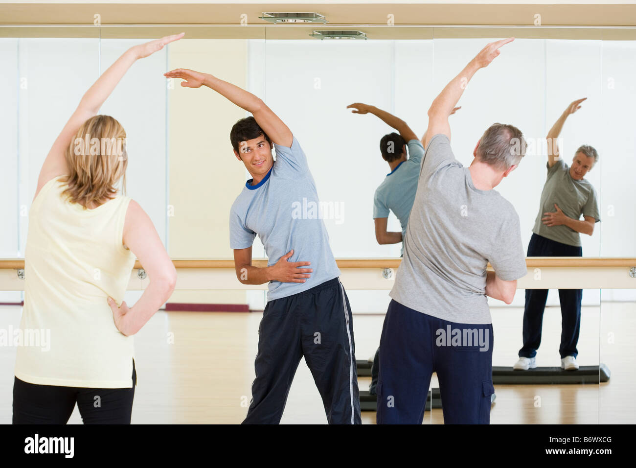 Teaching trio hi-res stock photography and images - Alamy