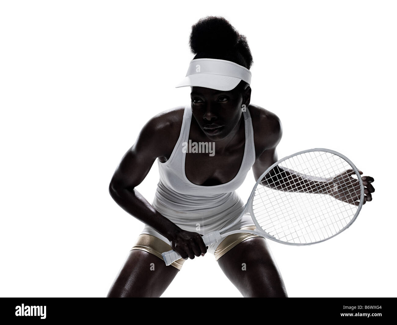 Black female tennis player hi-res stock photography and images - Alamy