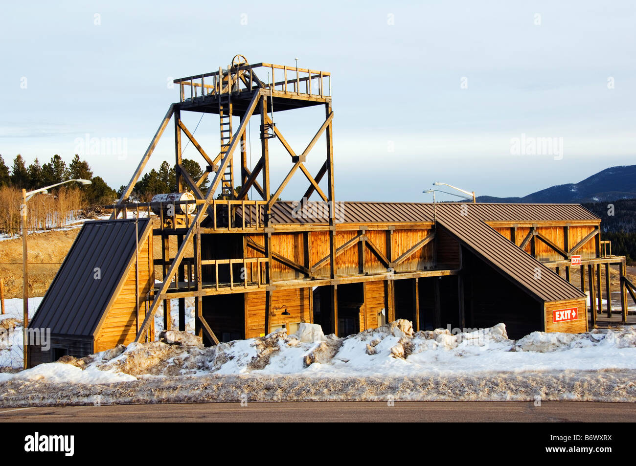 USA, Colorado, Old Mining Town Silver Mine Stock Photo - Alamy