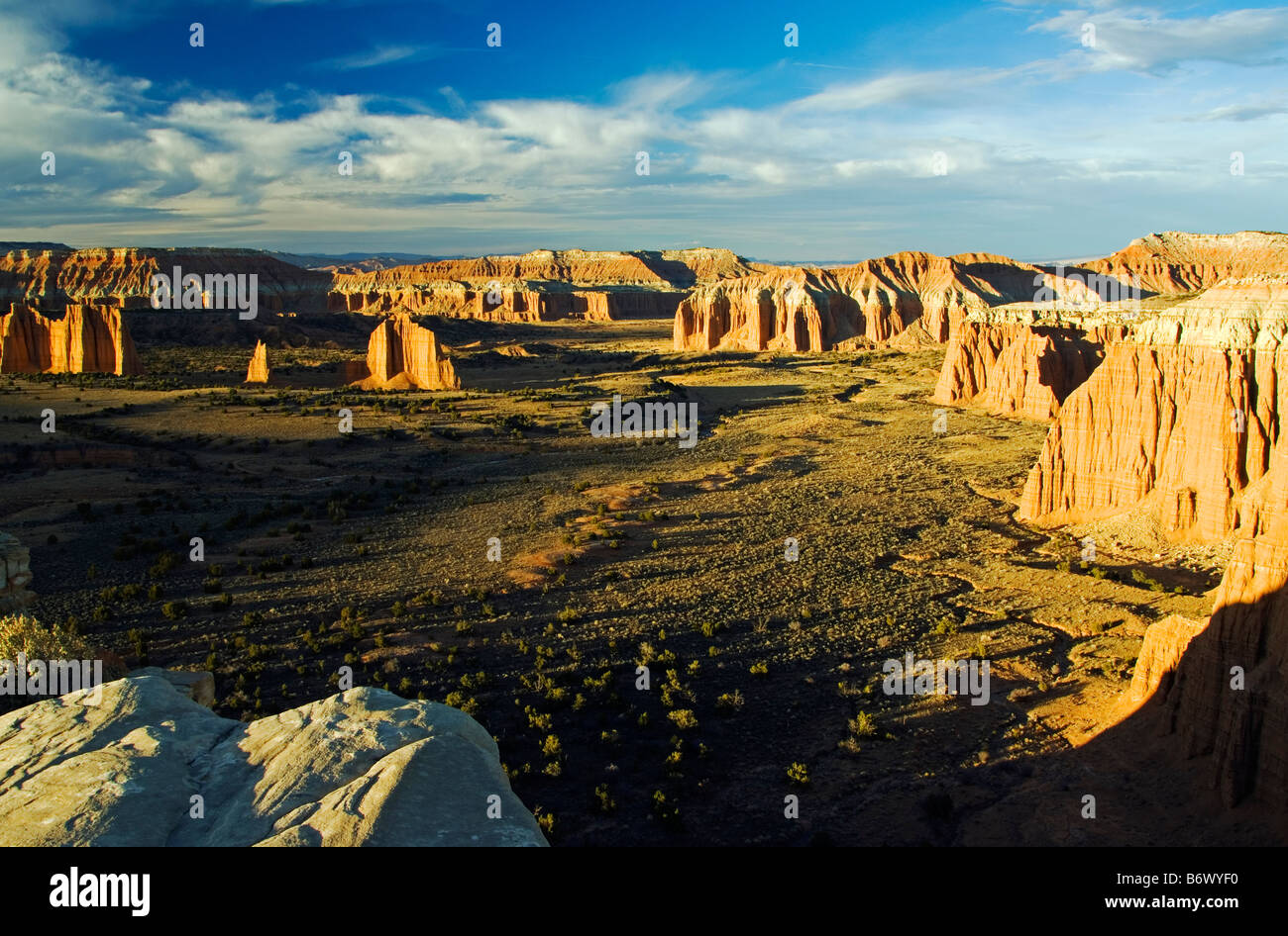 USA Utah Capitol Reef National Park Cathedral Valley Stock Photo - Alamy