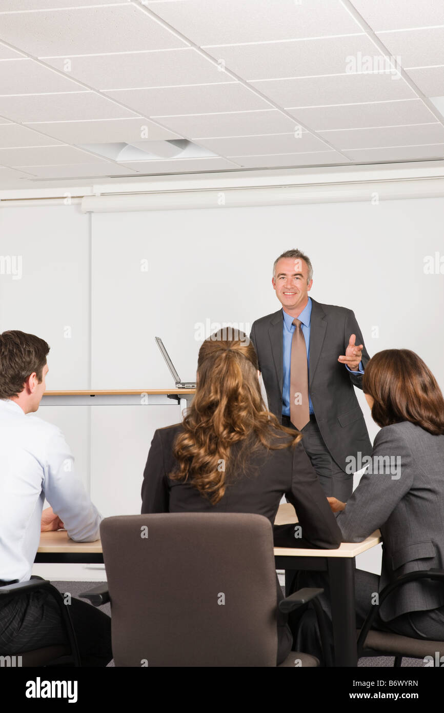 Teaching computer business hi-res stock photography and images - Alamy