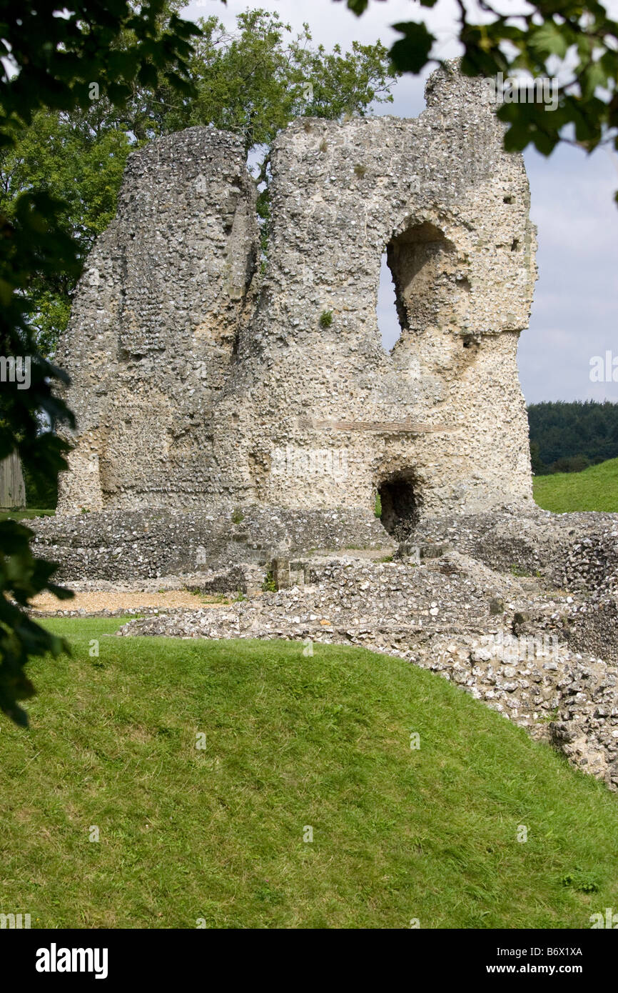 Ludgershall Castle Wiltshire England Stock Photo - Alamy