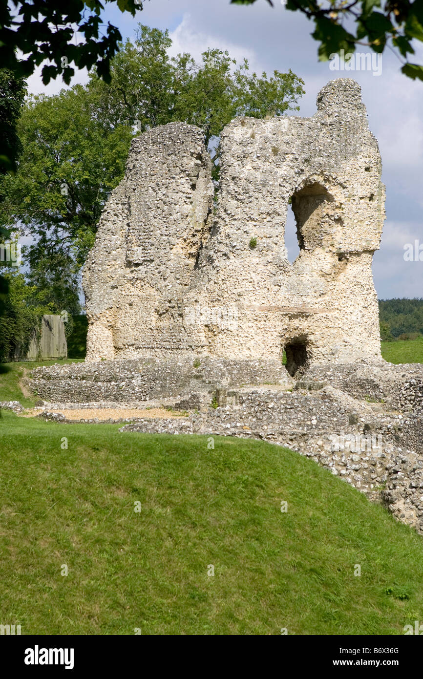 Ludgershall Castle Wiltshire England Stock Photo - Alamy