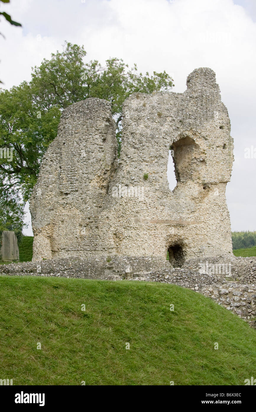 Ludgershall Castle Wiltshire England Stock Photo - Alamy