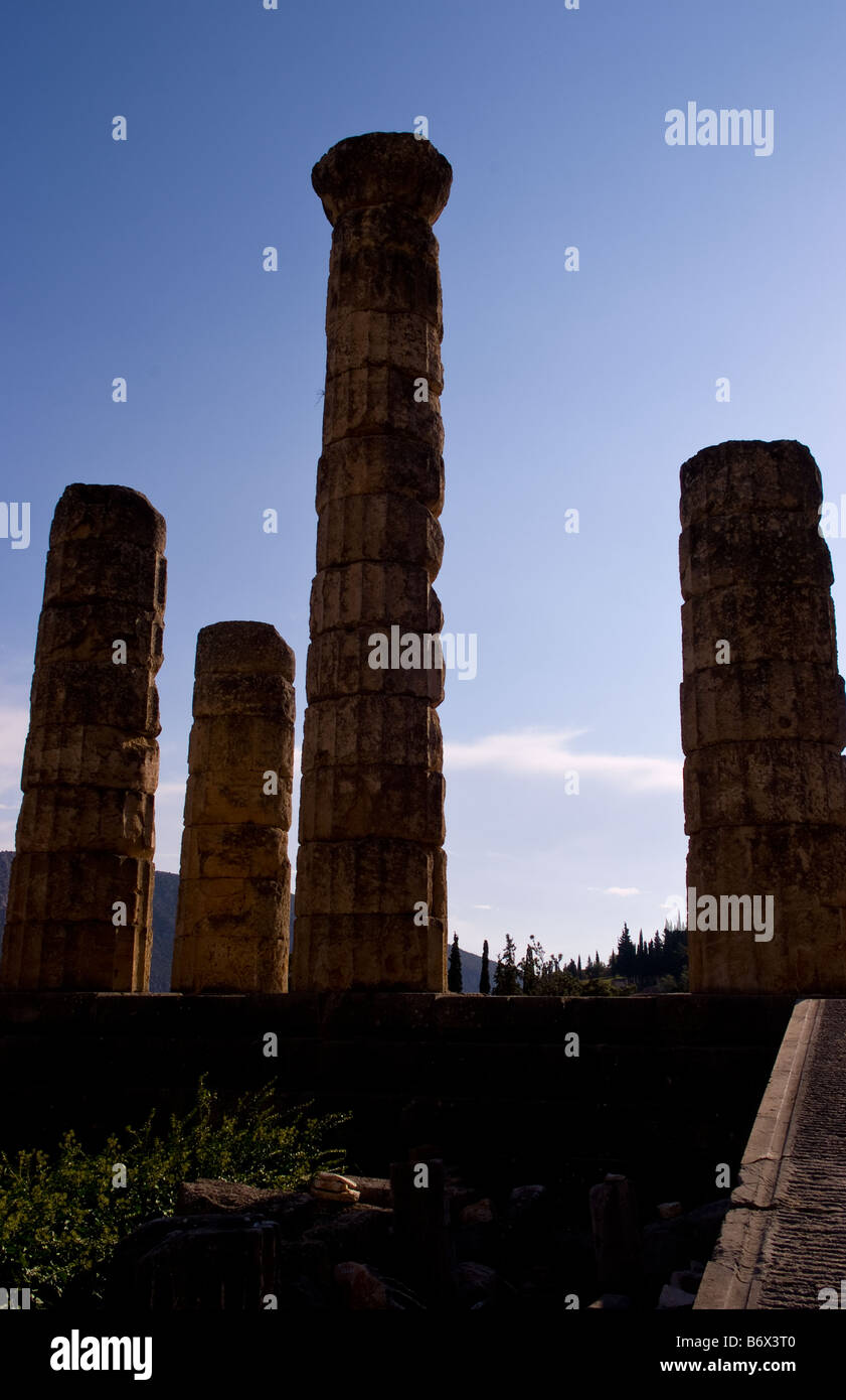 Delphi greece sunset hi-res stock photography and images - Alamy