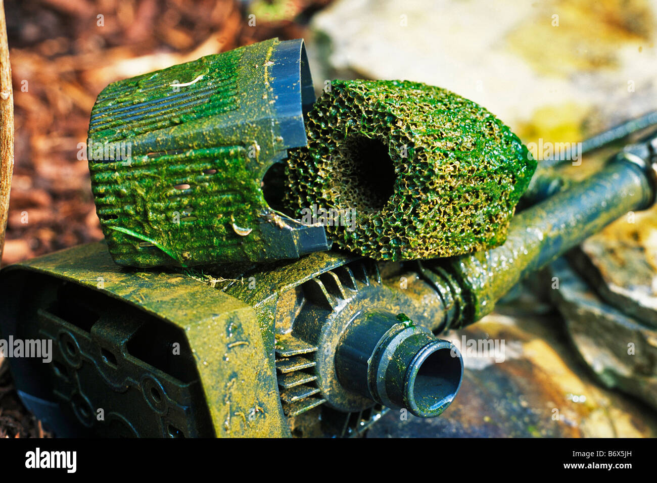 Cleaning pump filter foam blocked hi-res stock photography and images ...