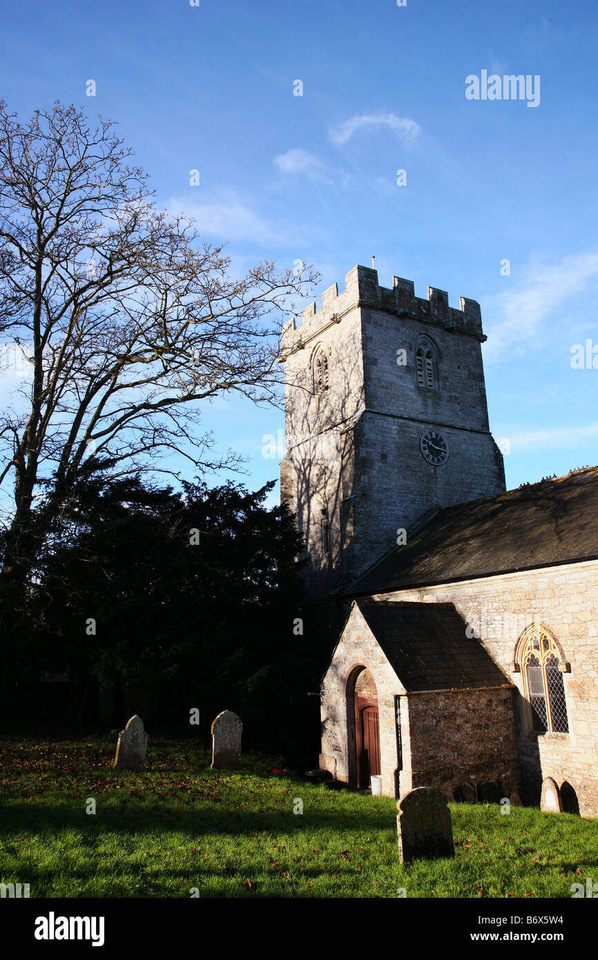 Church of St Christopher in the picturesque village of Winfrith ...