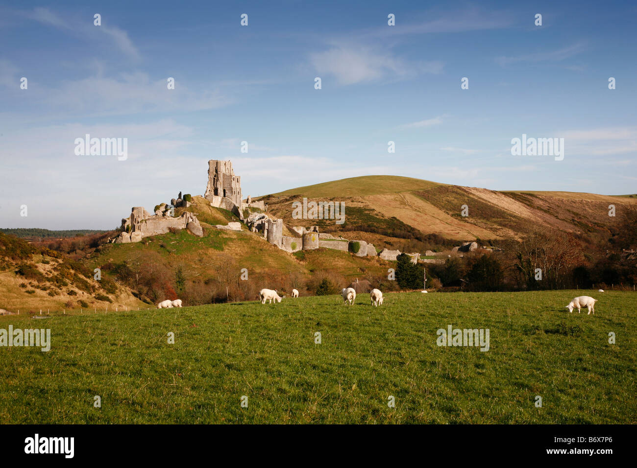 The castle in the field hi-res stock photography and images - Alamy