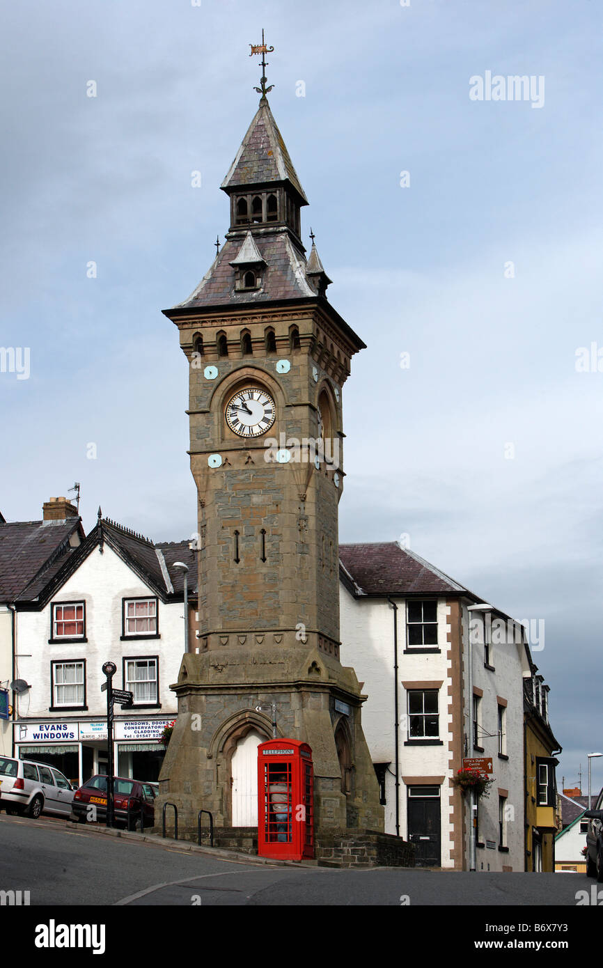 Knighton clock tower hi-res stock photography and images - Alamy