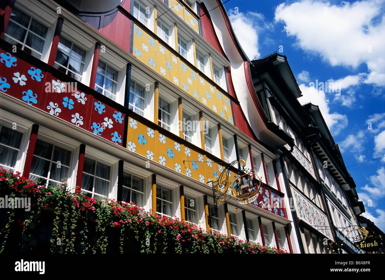 Appenzell Switzerland Traditional Architecture High Resolution Stock ...