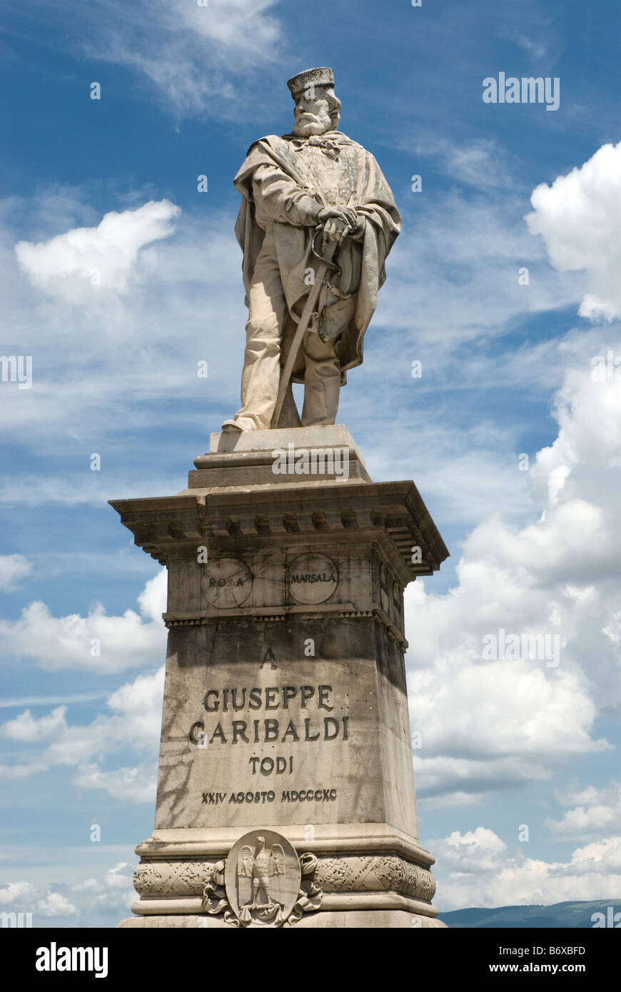 Statue of giuseppe garibaldi hi-res stock photography and images - Alamy