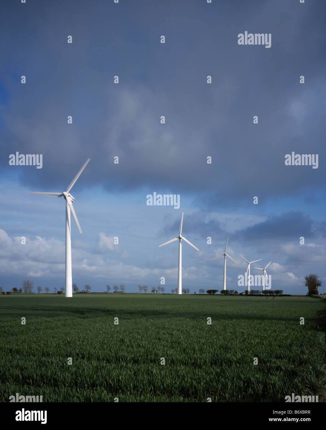 Wind Turbines Norfolk Stock Photo - Alamy
