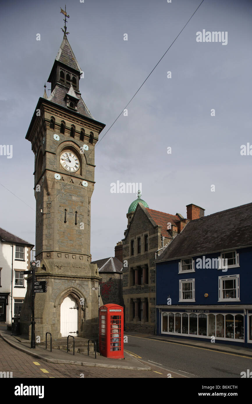 Knighton clock tower hi-res stock photography and images - Alamy