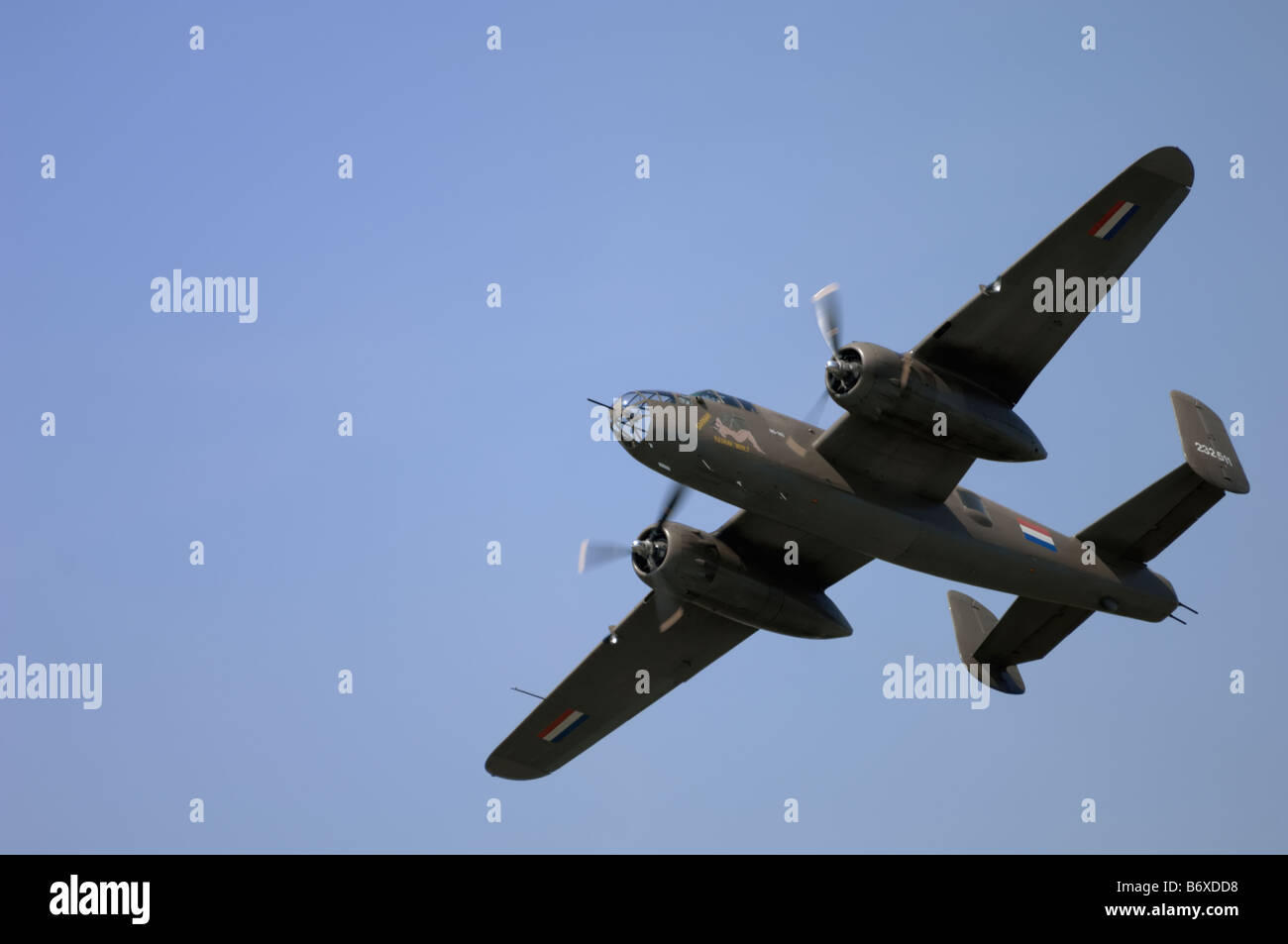American B25 Mitchell bomber Stock Photo - Alamy