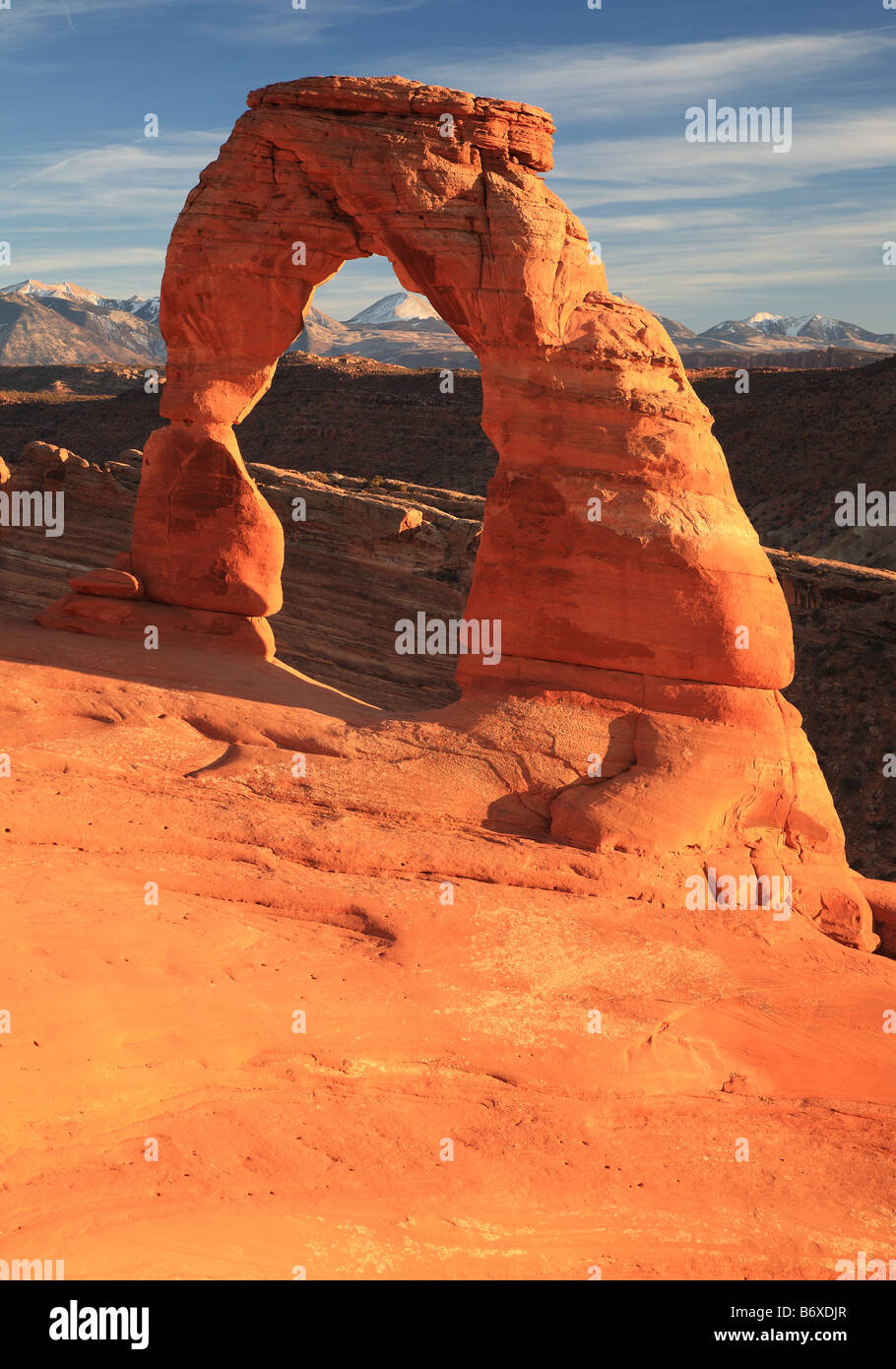 Delicate Arch, Arches National Park, Utah, USA Stock Photo - Alamy