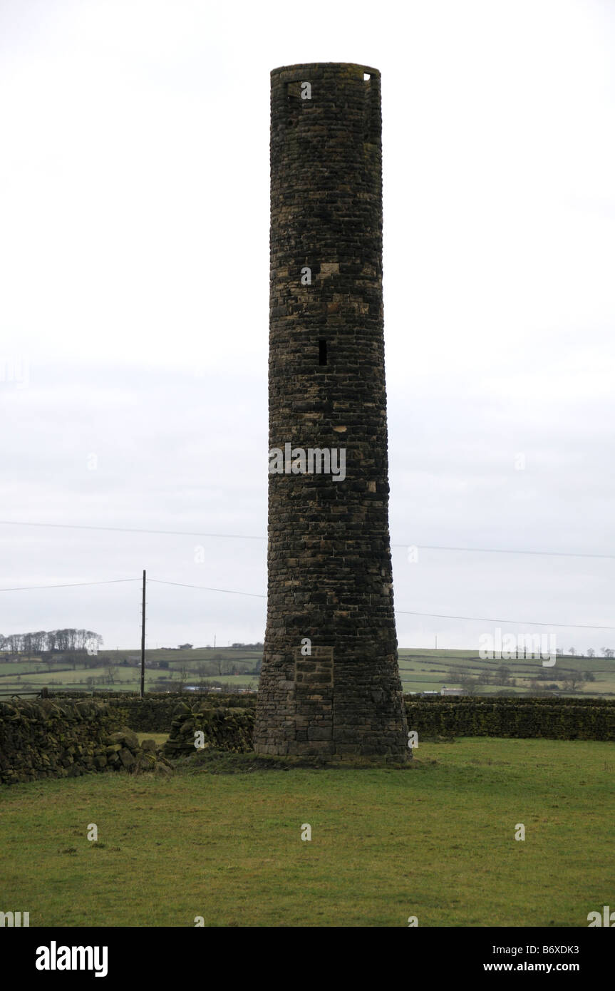 Tower above Addingham Village Near Ilkley North Yorkshire Stock Photo ...