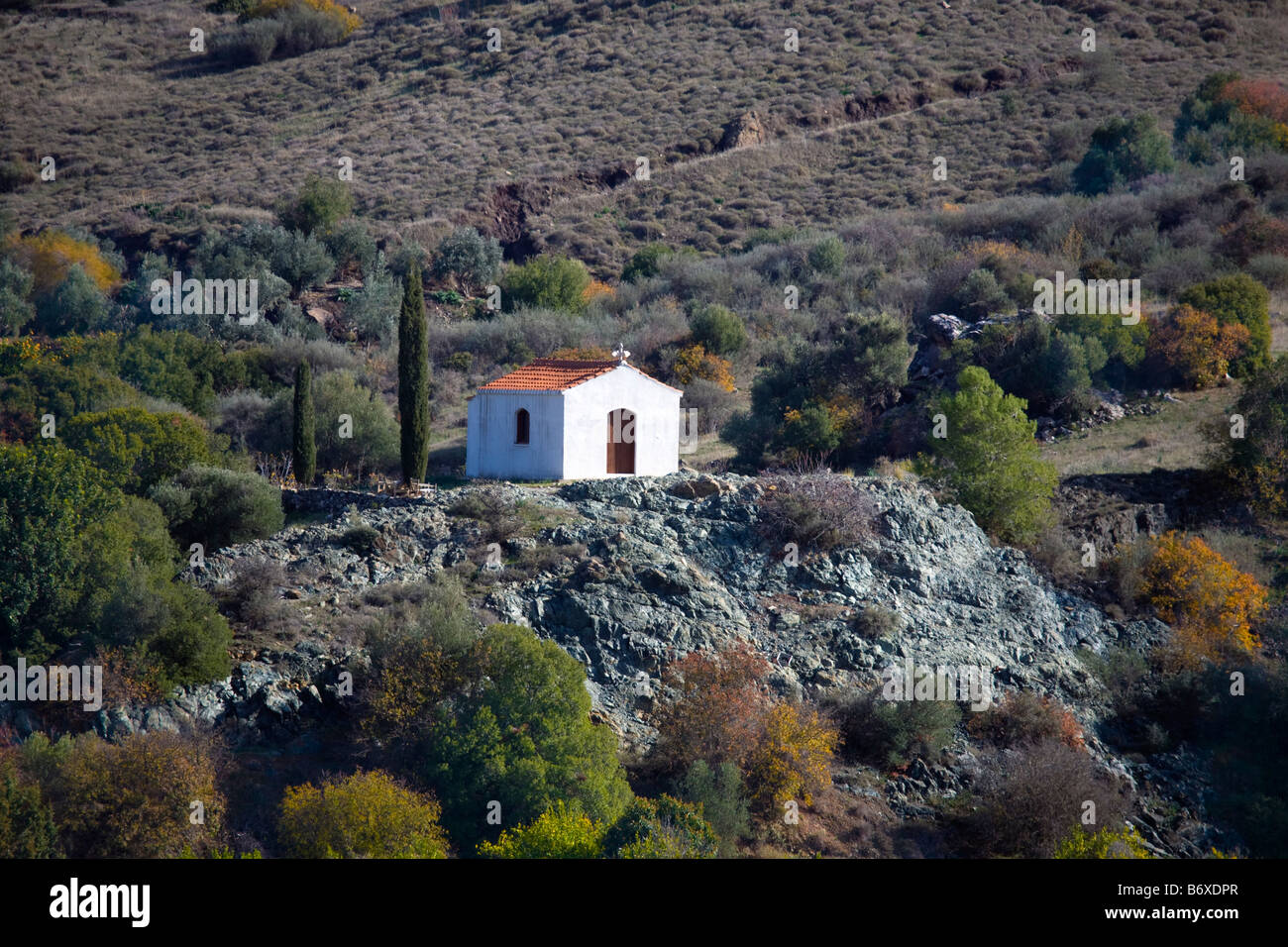 Troodos church byzantine hi-res stock photography and images - Alamy
