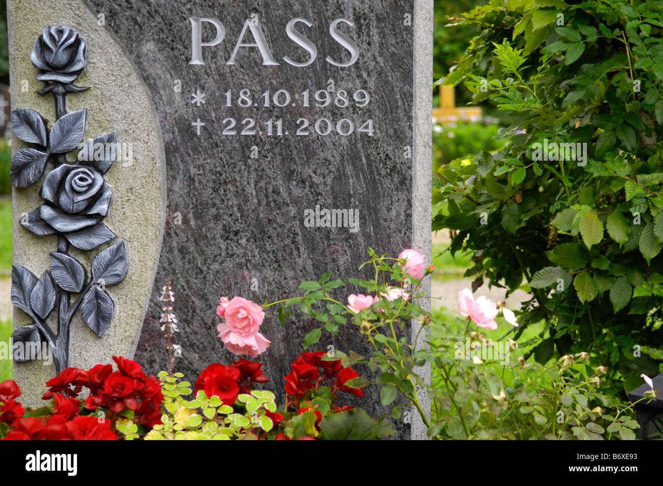 Pass friedhof sennelager cemetery graveyard headstone death mortality ...