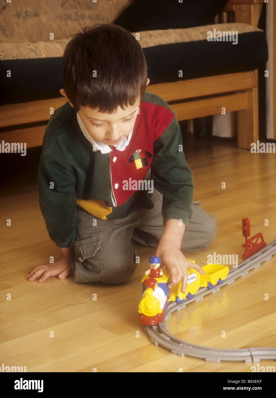 Children 6 7 train locomotive hi-res stock photography and images - Alamy