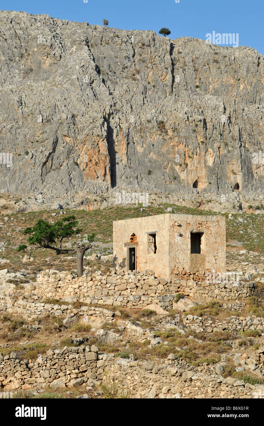 Rustic disused farm house, Rhodes, Greece Stock Photo - Alamy