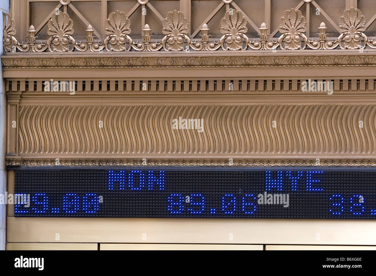Stock Ticker New York High Resolution Stock Photography and Images - Alamy
