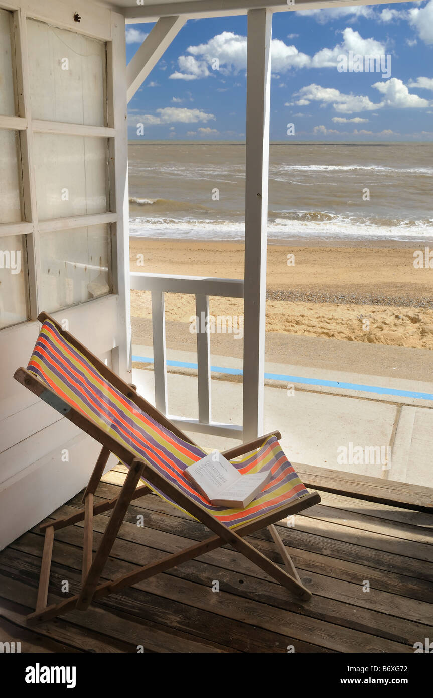 The Beach Hut Stock Photo - Alamy
