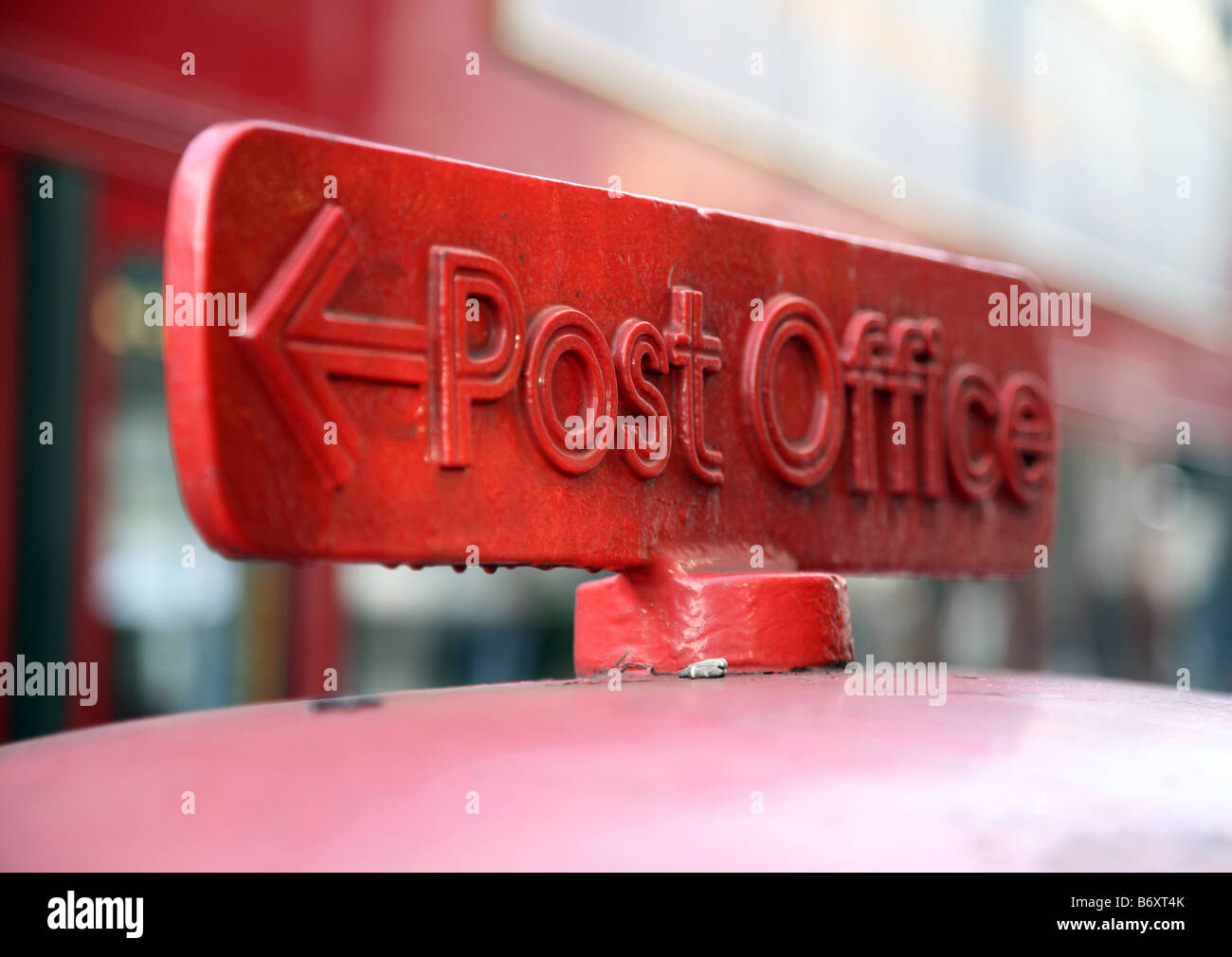 Painted post on a map hi-res stock photography and images - Alamy